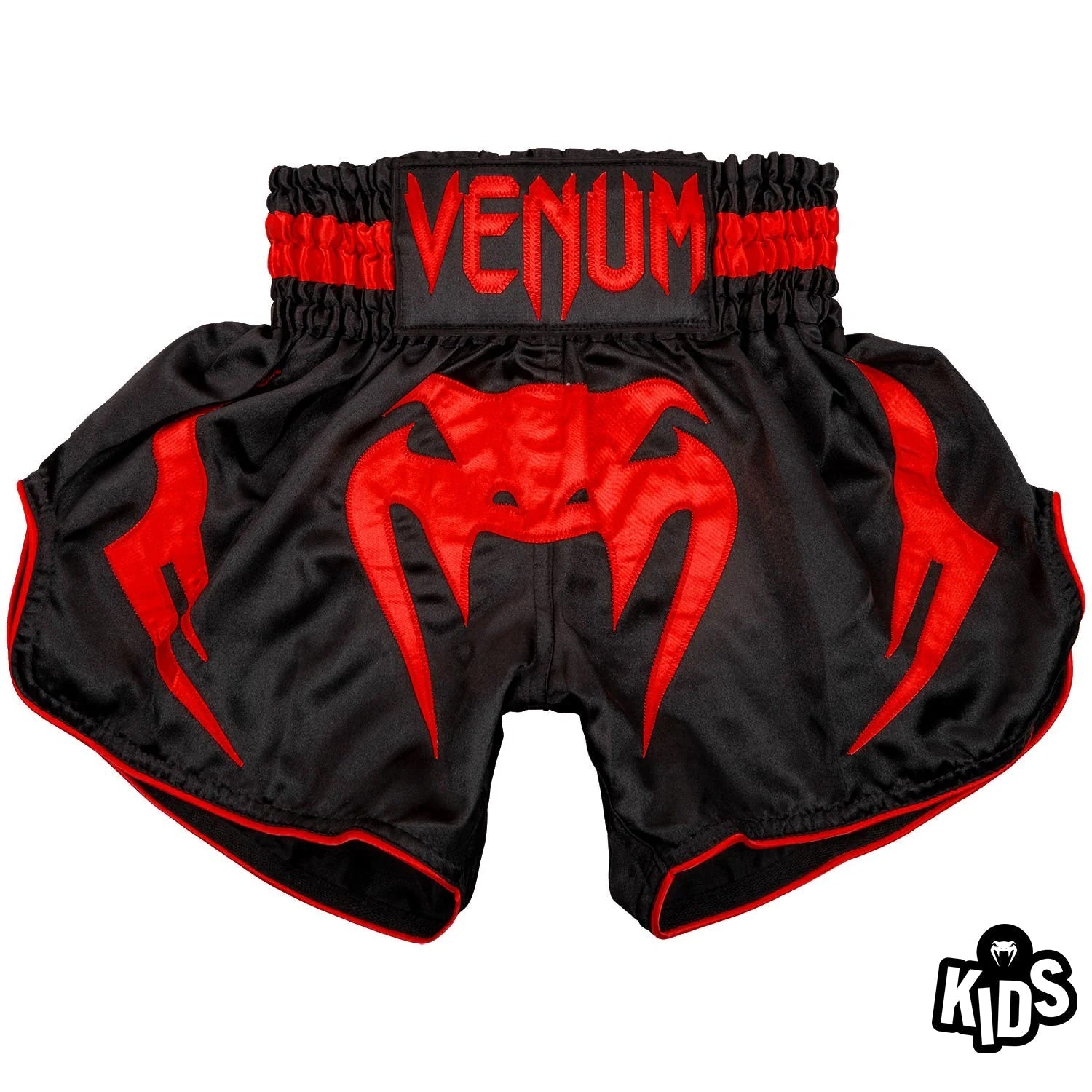 Venum Bangkok Inferno Kids Muay Thai Shorts - Black/Red – Venum United Kingdom