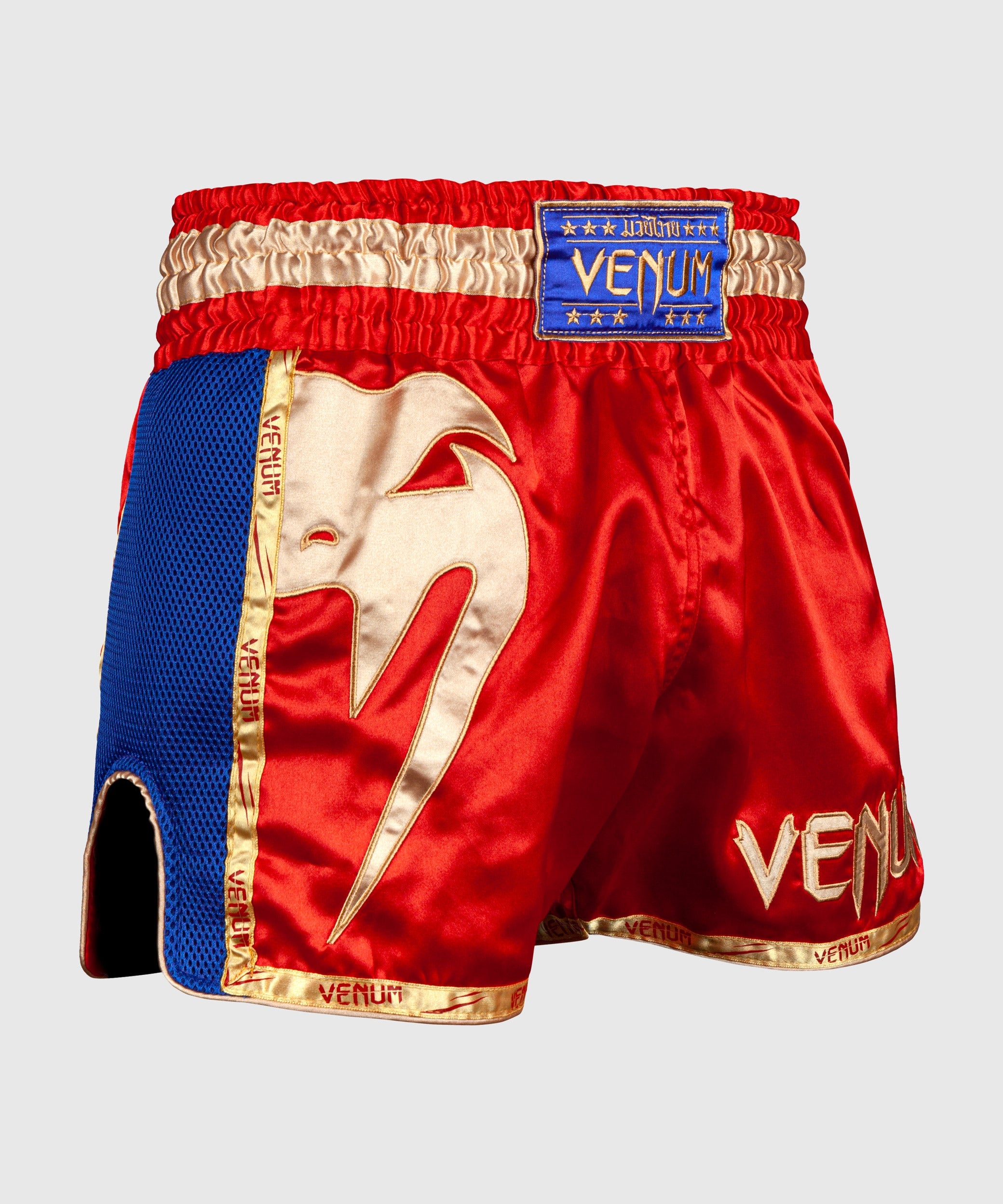 Venum Giant Muay Thai Shorts - Red/Gold – Venum United Kingdom