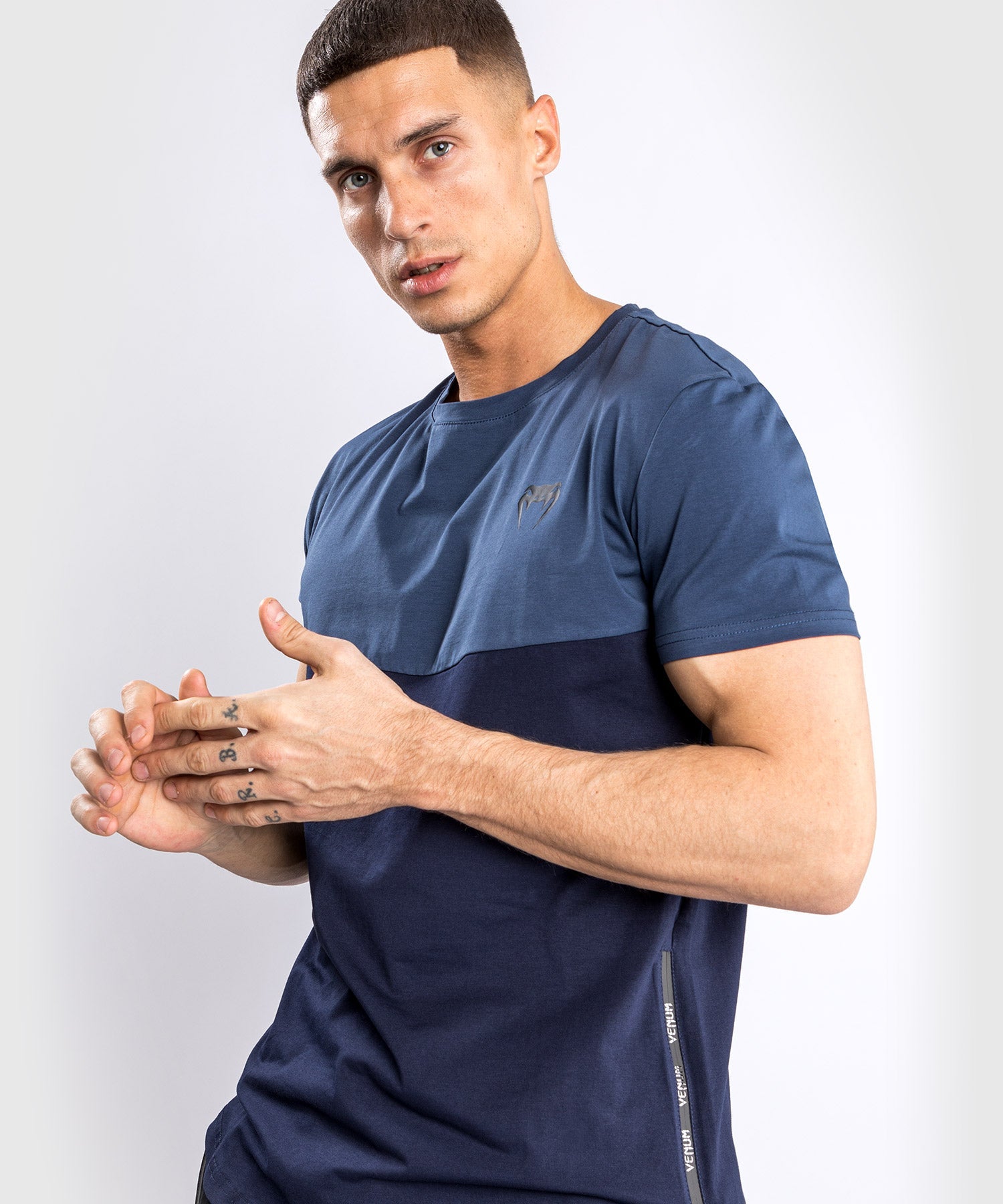 Venum Laser T-shirt - Navy Blue – Venum United Kingdom